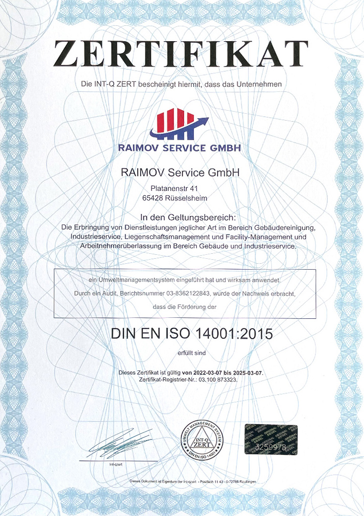 Startseite - Raimov Service GmbH